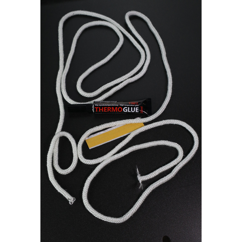 Комплект THERMO KIT: Ущільнювальний шнур Ø 8 мм та клей для ремонту ...